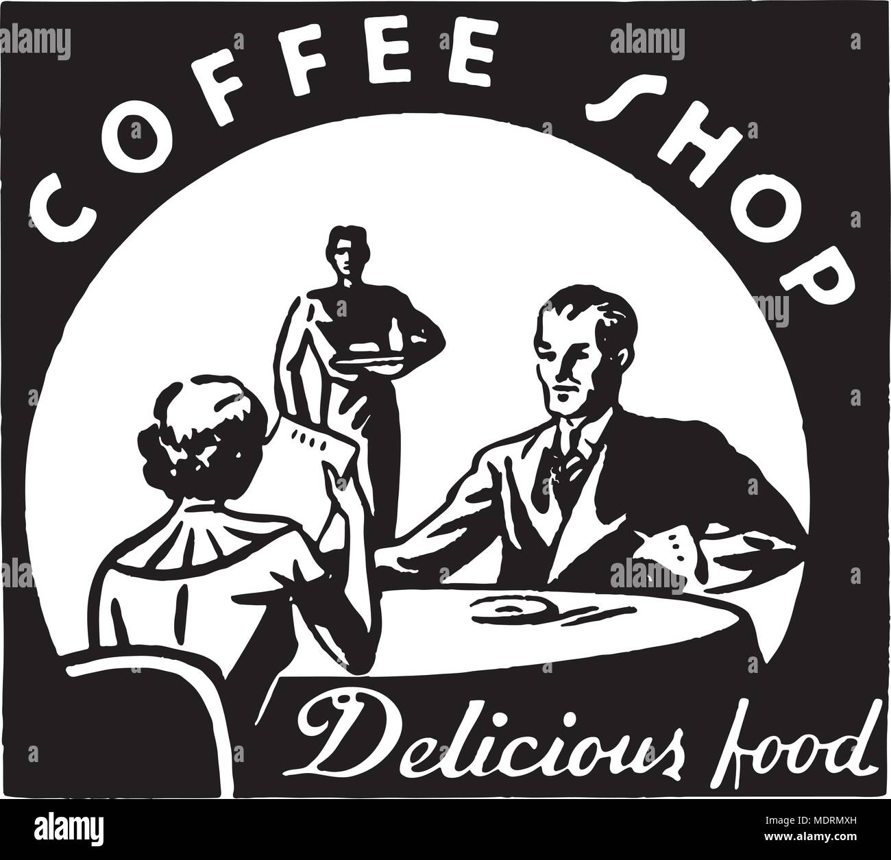 Advertising coffee 1940 hi-res stock photography and images - Alamy