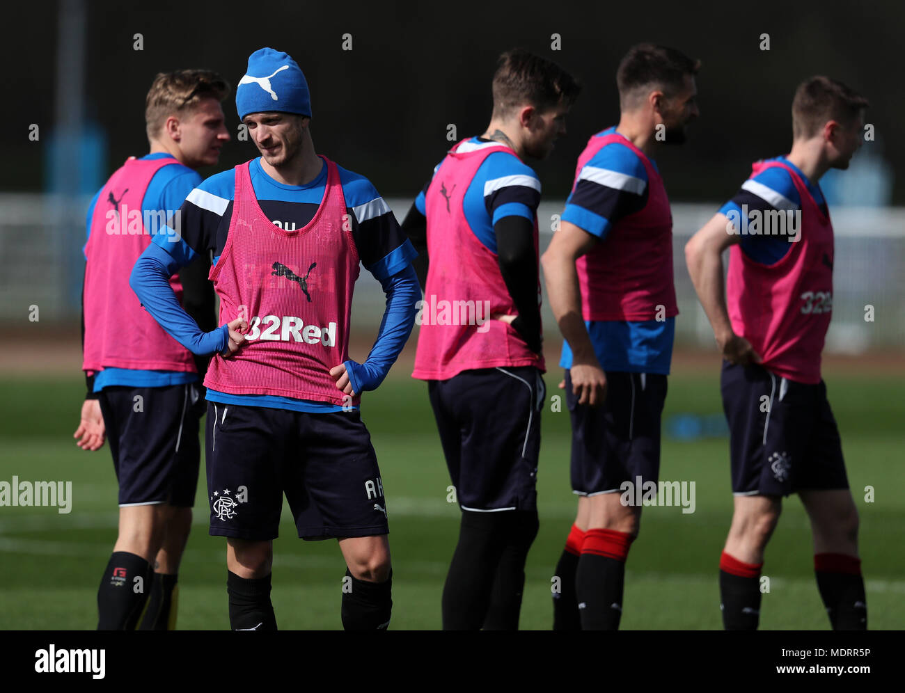 Training session murray park training ground hi-res stock photography ...