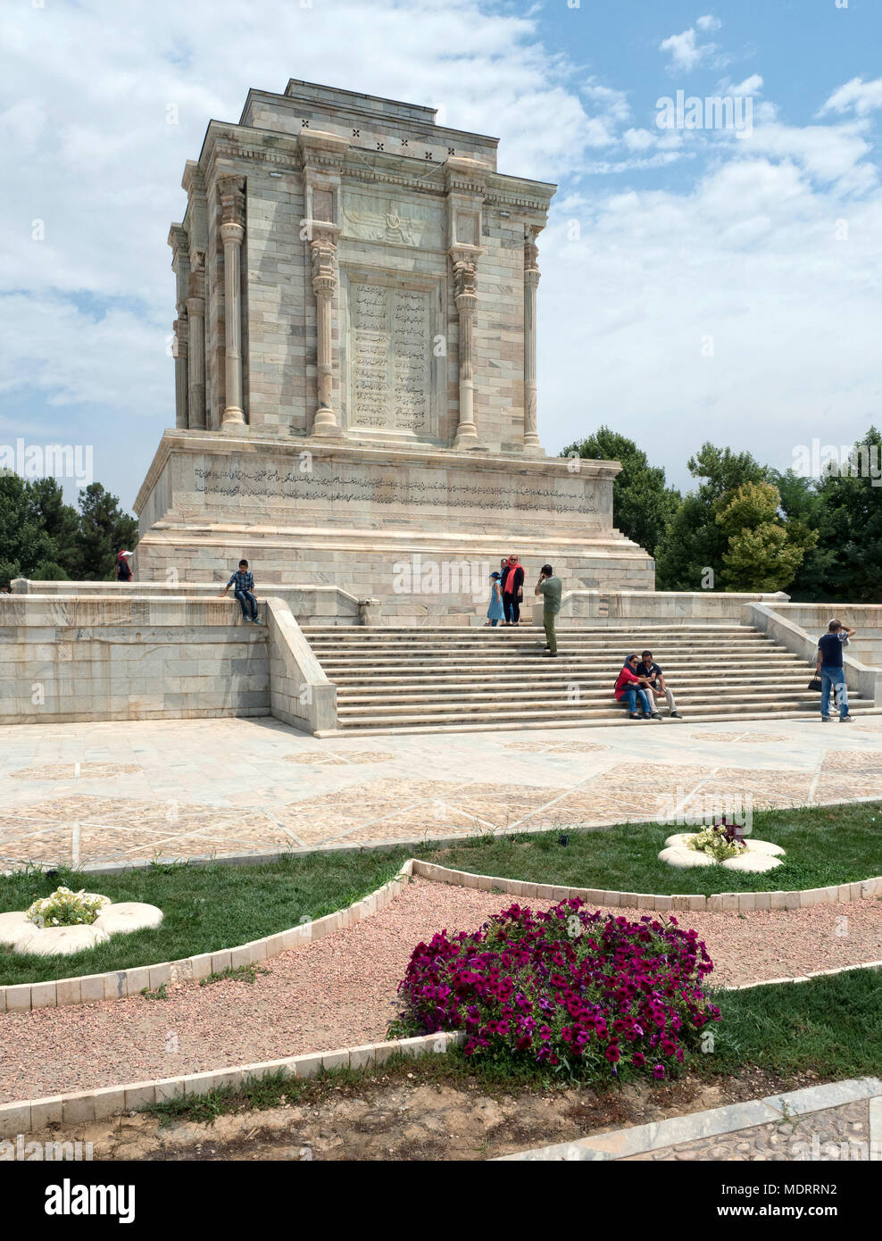 Tomb of Ferdowsi, a tomb complex erected in honor of the Persian poet ...