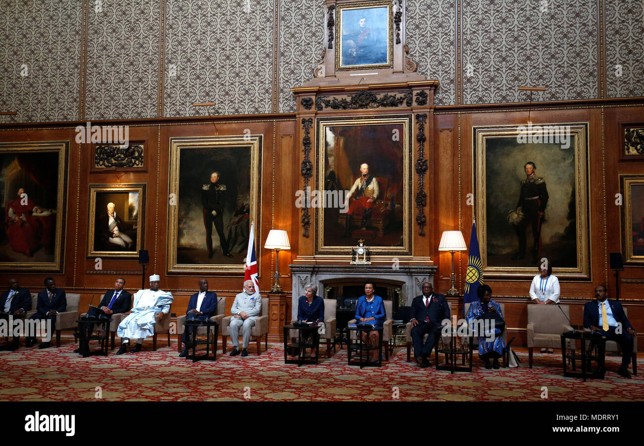 The waterloo chamber in windsor castle hi-res stock photography and ...