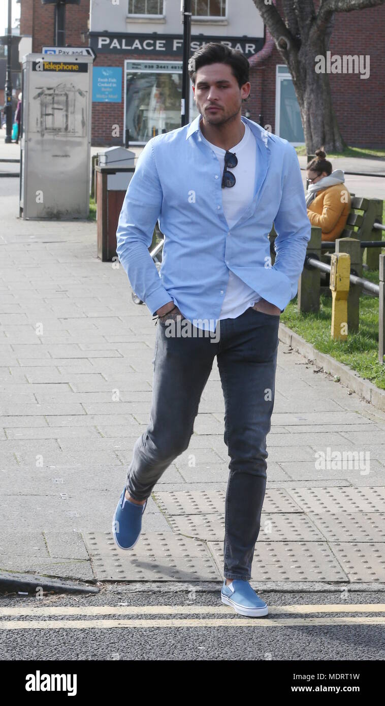 TOWIE cast members film at The Standard pub in Loughton, Essex ...