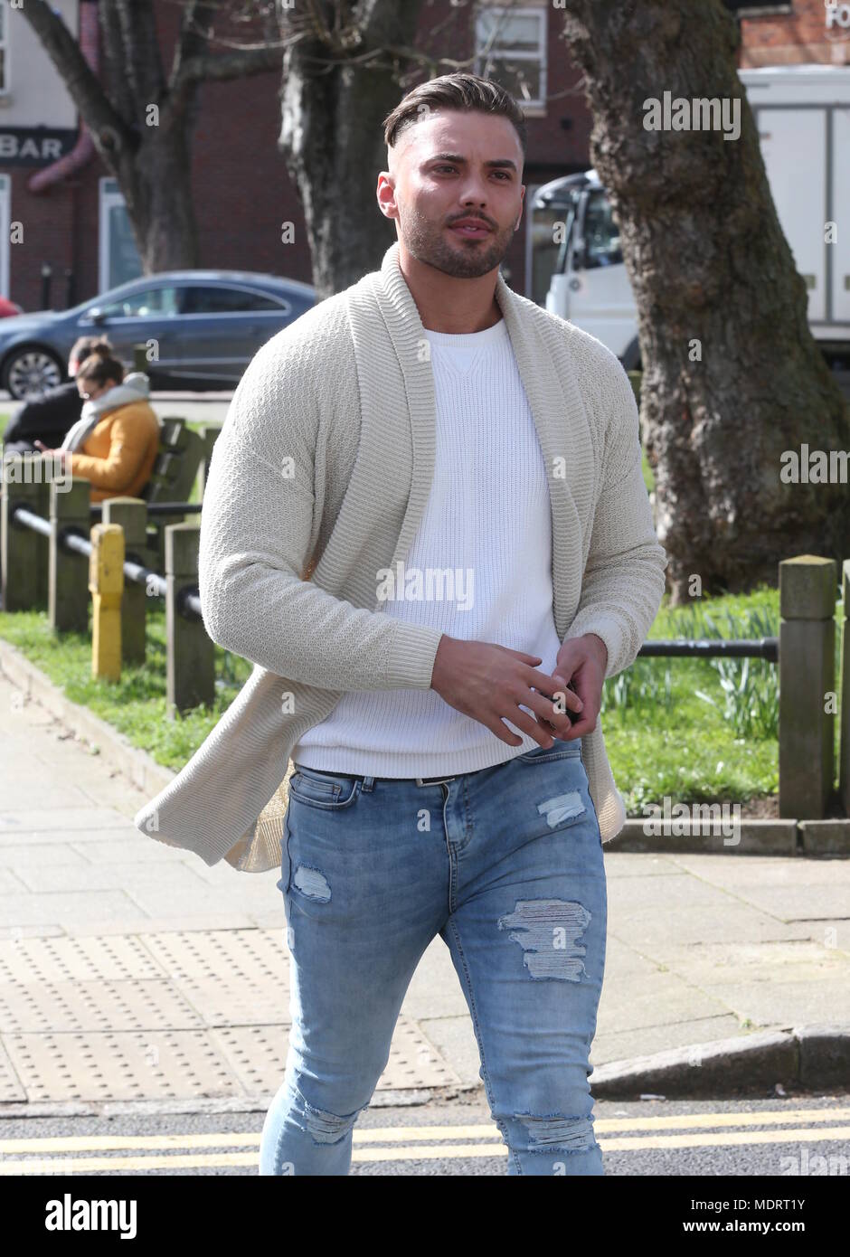 TOWIE cast members film at The Standard pub in Loughton, Essex ...