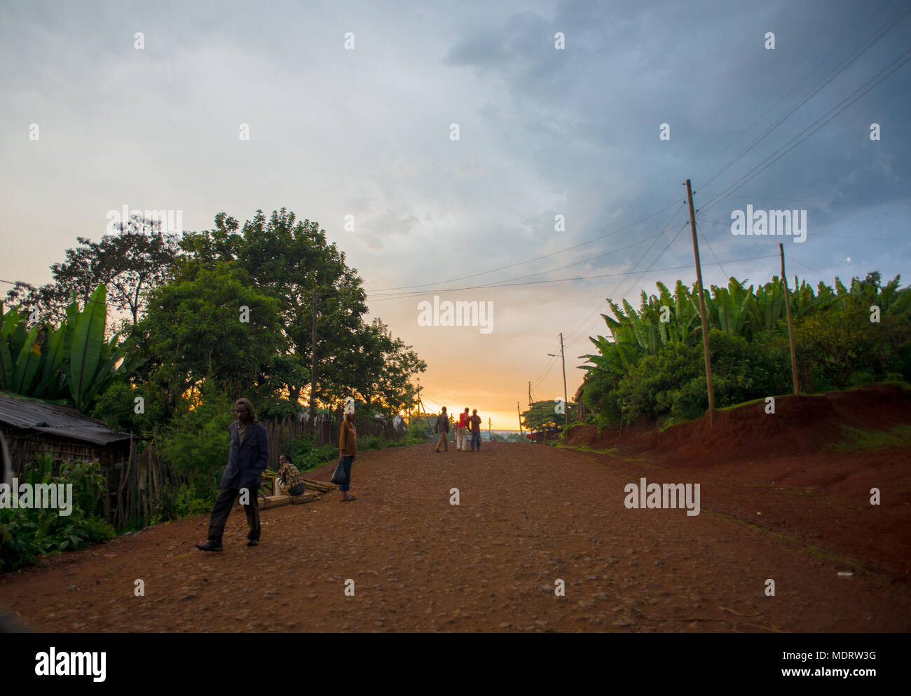 Road scene at Oromia, Ethiopia Stock Photo - Alamy