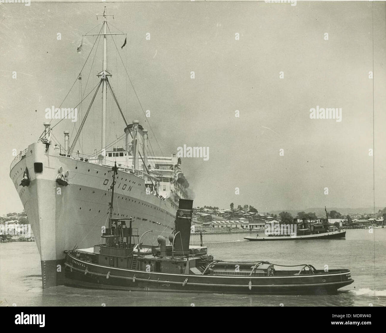 Vintage Cruise Ship 1930s Stock Photos & Vintage Cruise Ship 1930s ...