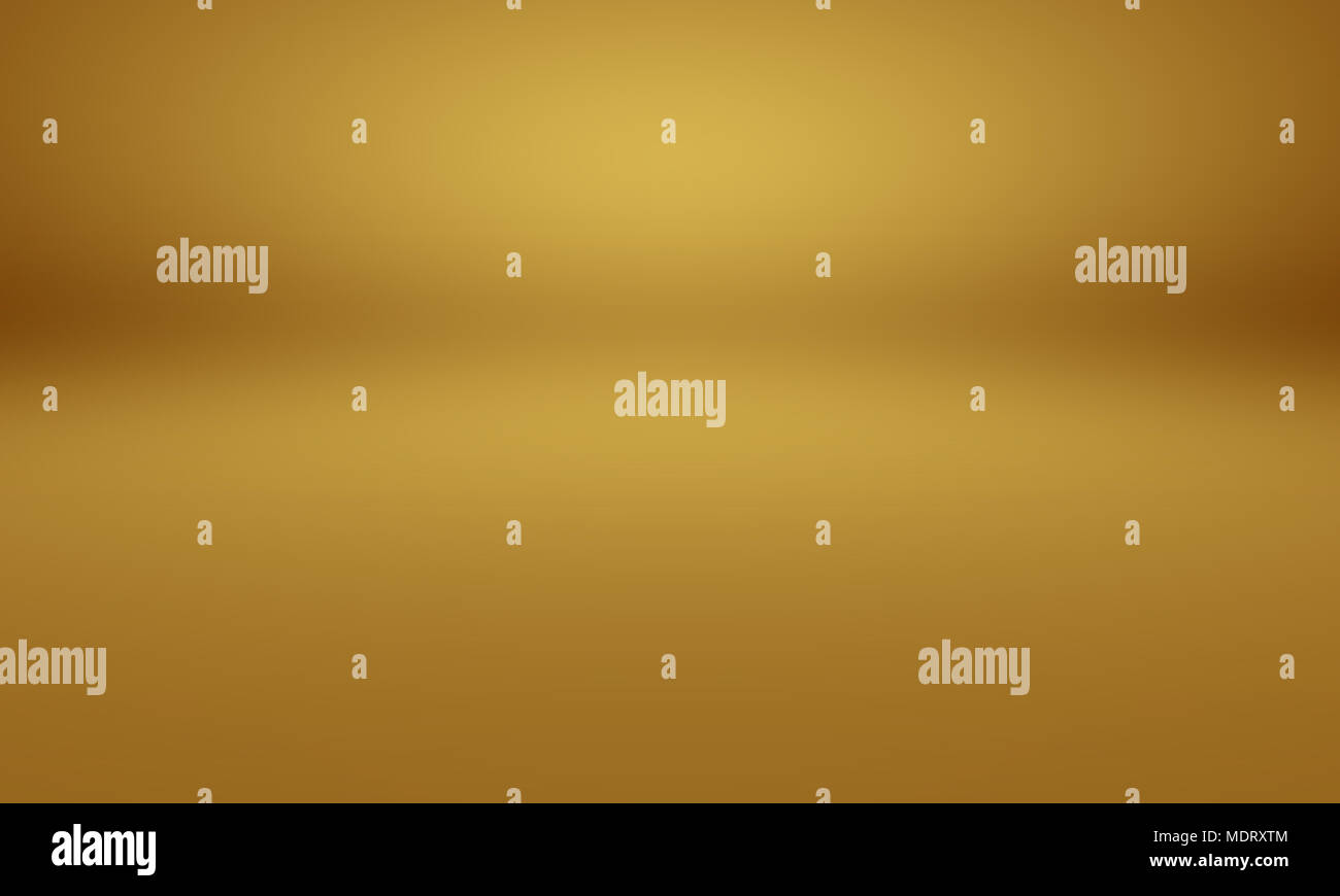 Abstract Luxury Gold yellow gradient studio wall, well use as ...