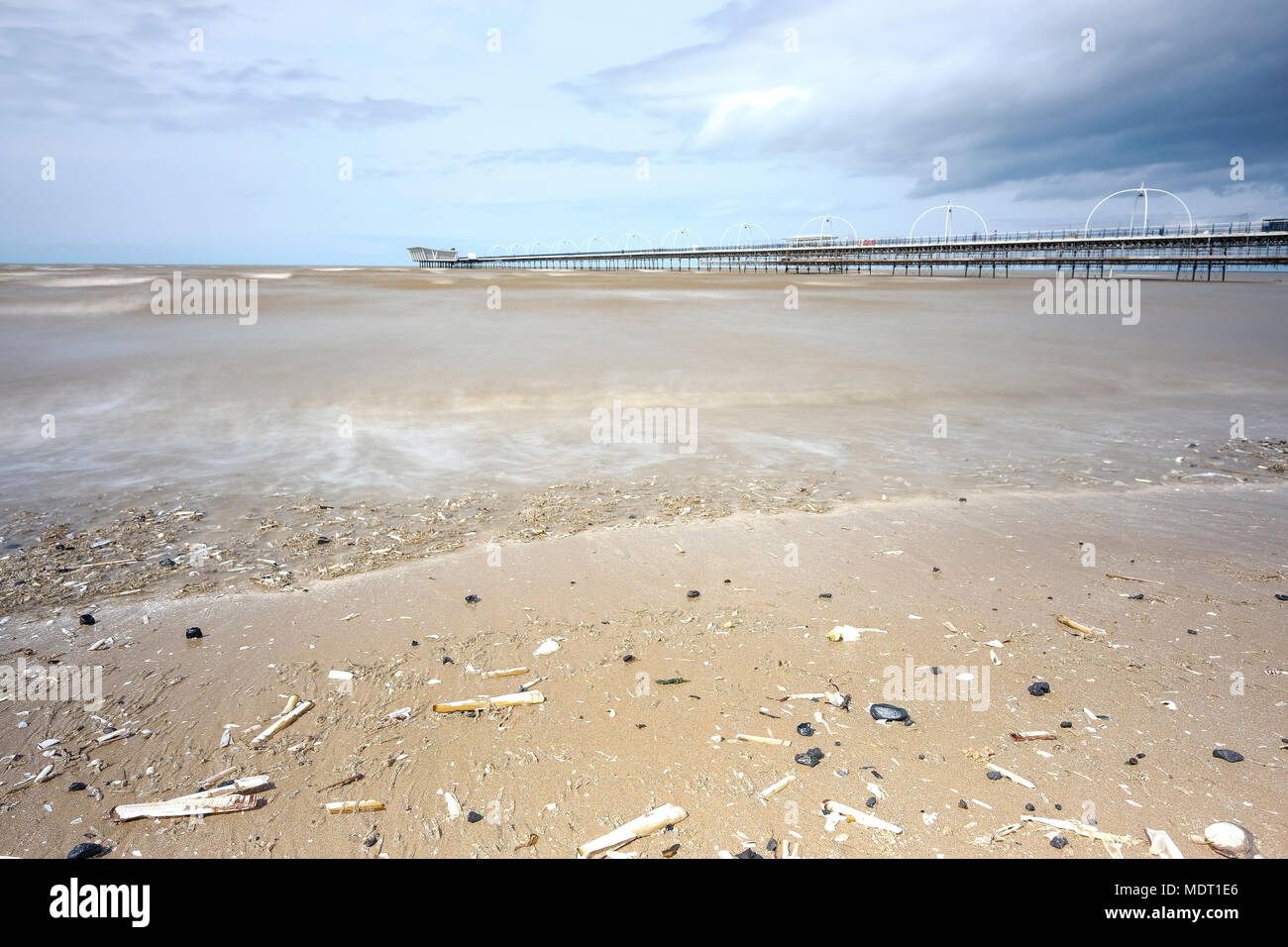 Southport Beach Merseyside Stock Photos & Southport Beach Merseyside ...