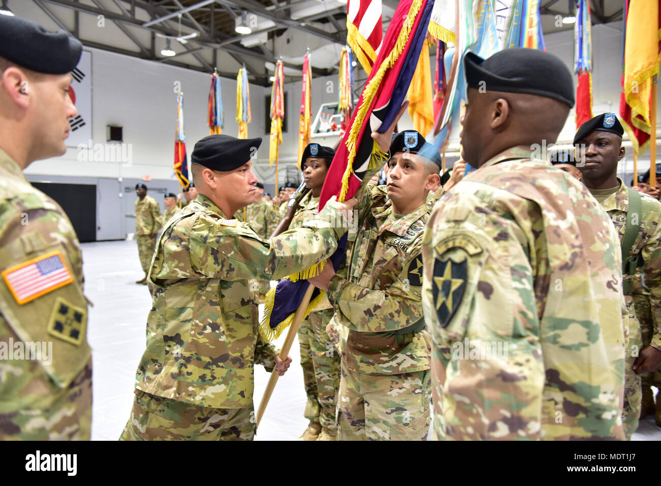 CAMP CASEY, Republic of Korea--Command Sgt. Maj. Phil Barretto, 2nd ...