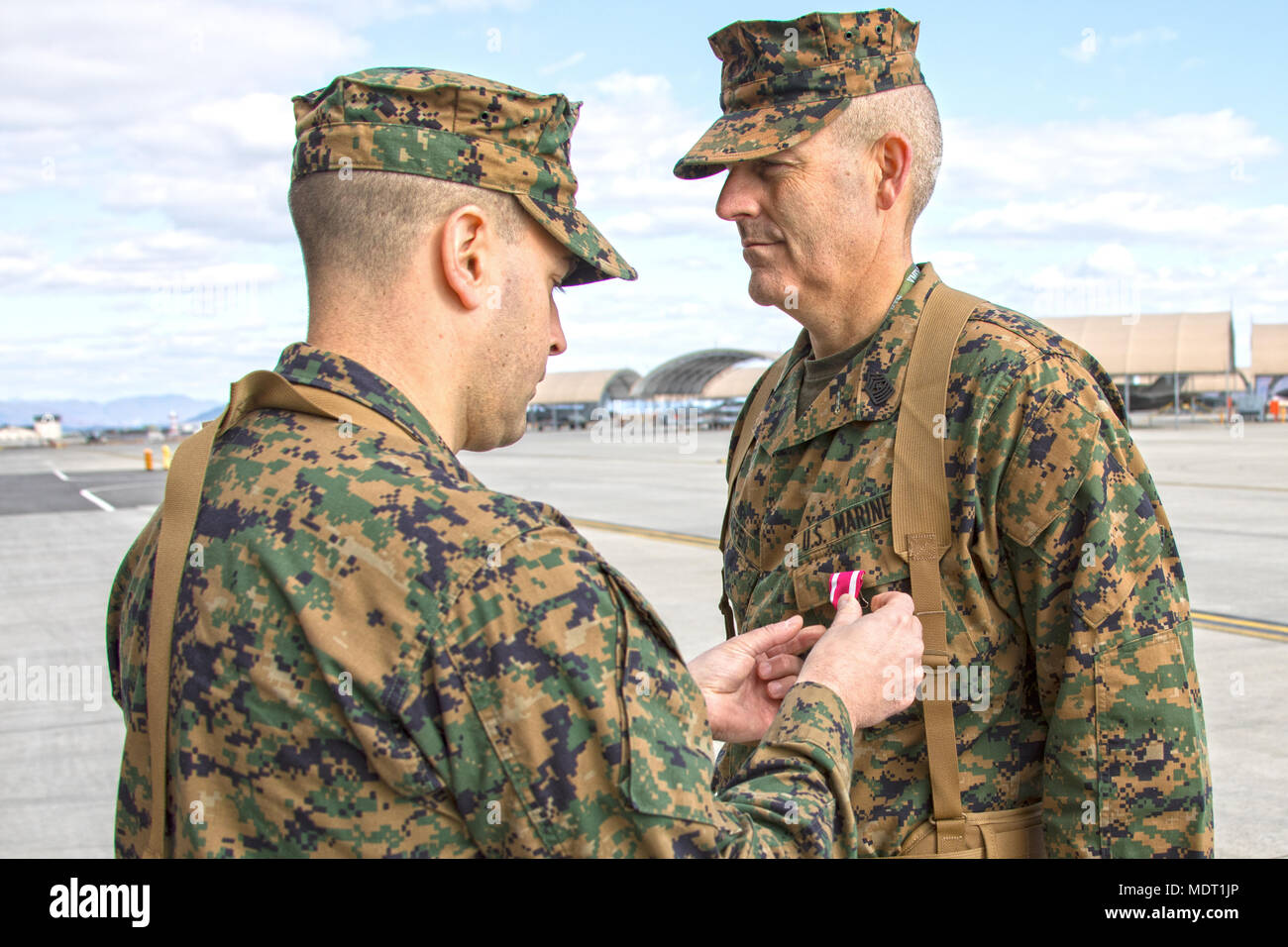 U S Marine Corps Lt Col Richard M Rusnok Jr Left Commanding