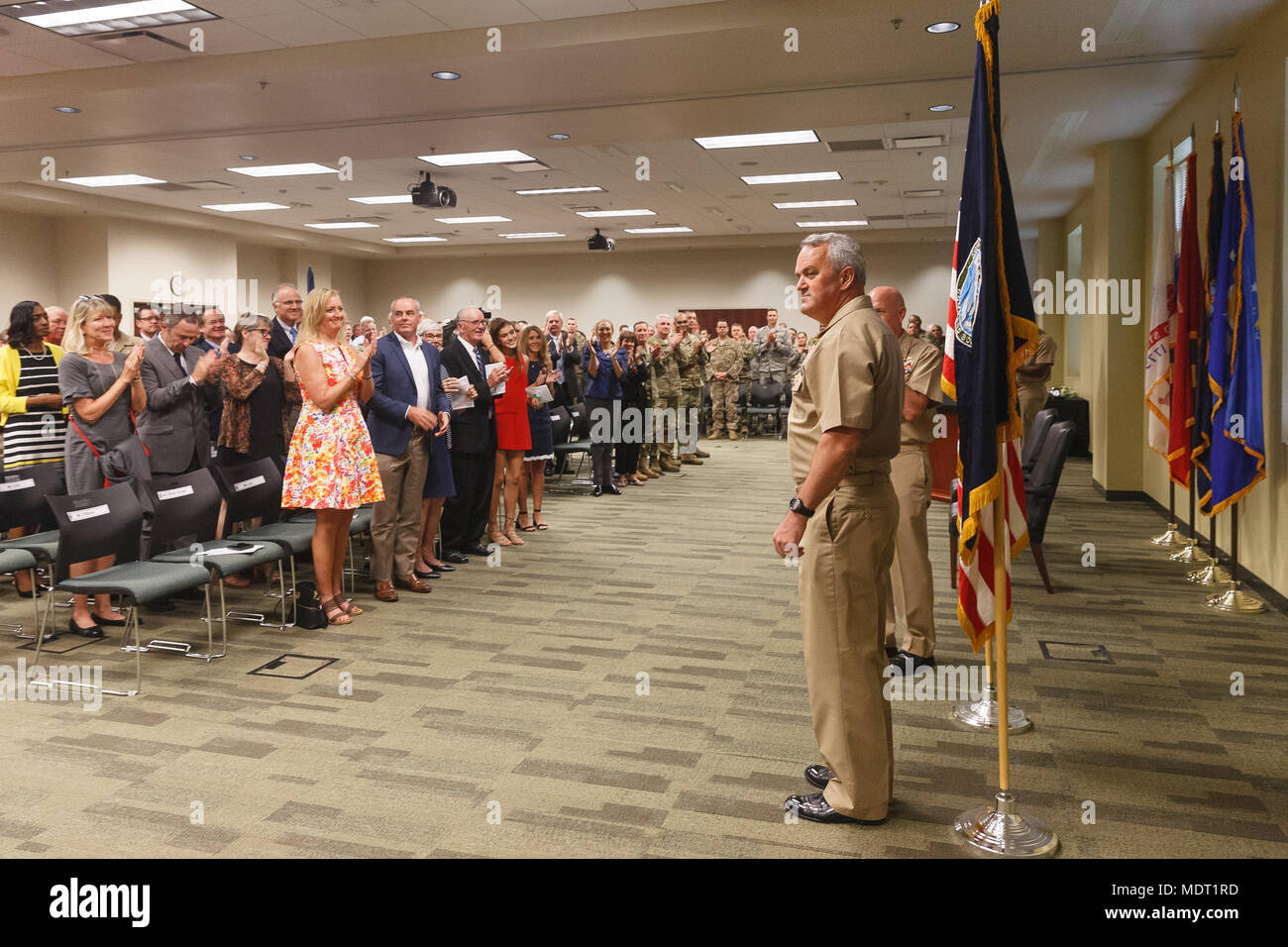 Being promoted rear admiral hi-res stock photography and images - Alamy