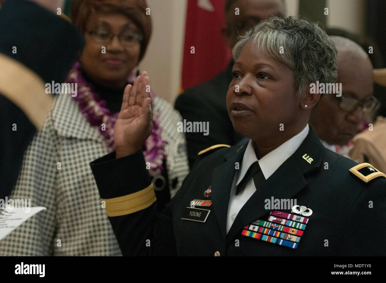 Col. Twanda “Tia” E. Young, director, U.S. Army Reserve G-1, is ...