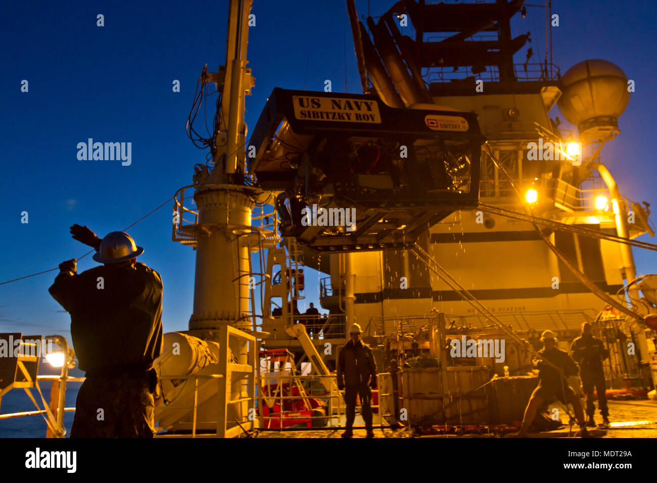 Rov support vessel hi-res stock photography and images - Alamy