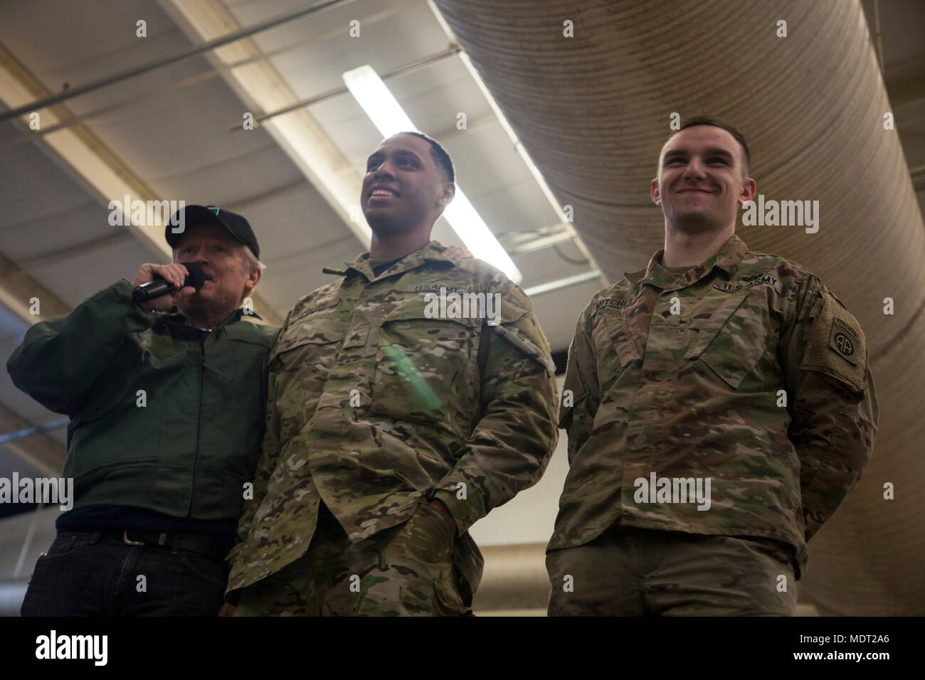 Mr. Willie Wellbrook, Operation Toy Drop's Master of Ceremony ...