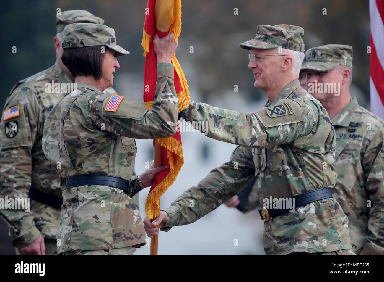 Maj. Gen. Allen M. Harrell relinquishes command of the 167th Theater ...