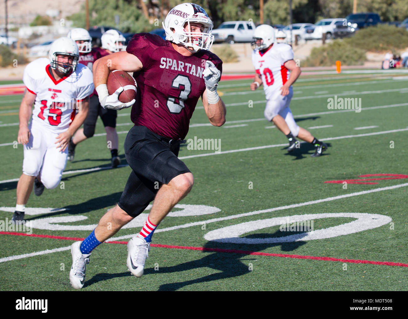 The Marine Corps Base, Headquarters and Support Battalion, football ...