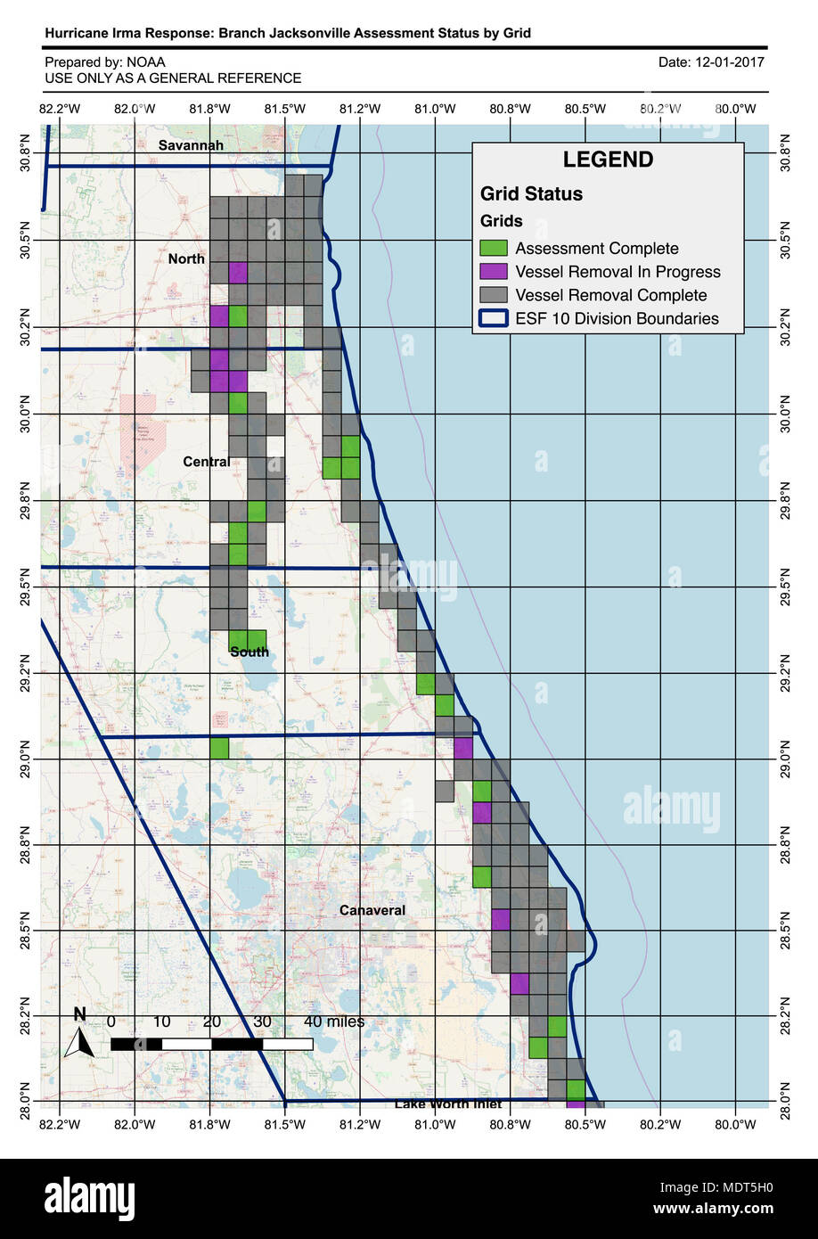 Chart courtesy of the National Oceanic and Atmospheric Administration ...