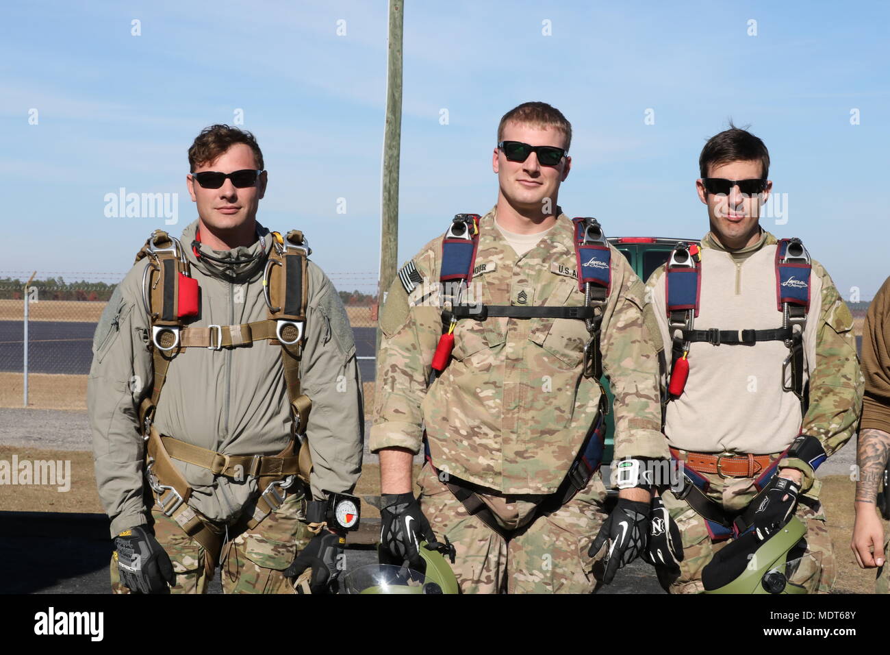 Members of the Special Operations Test Direct prepare to perform ...