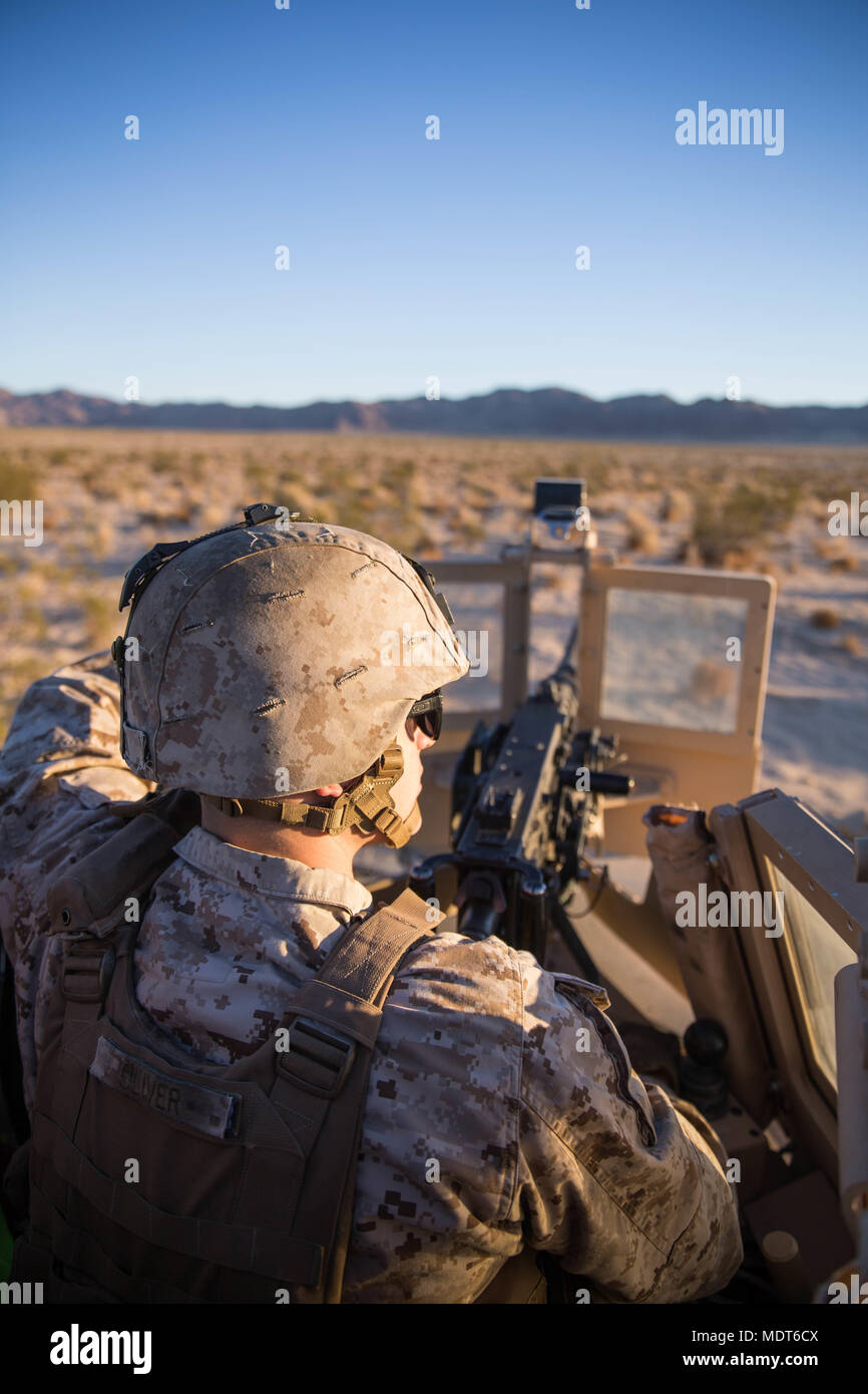U.S. Marine Corps Cpl. John Oliver, an anti-tank missile man with Scout ...