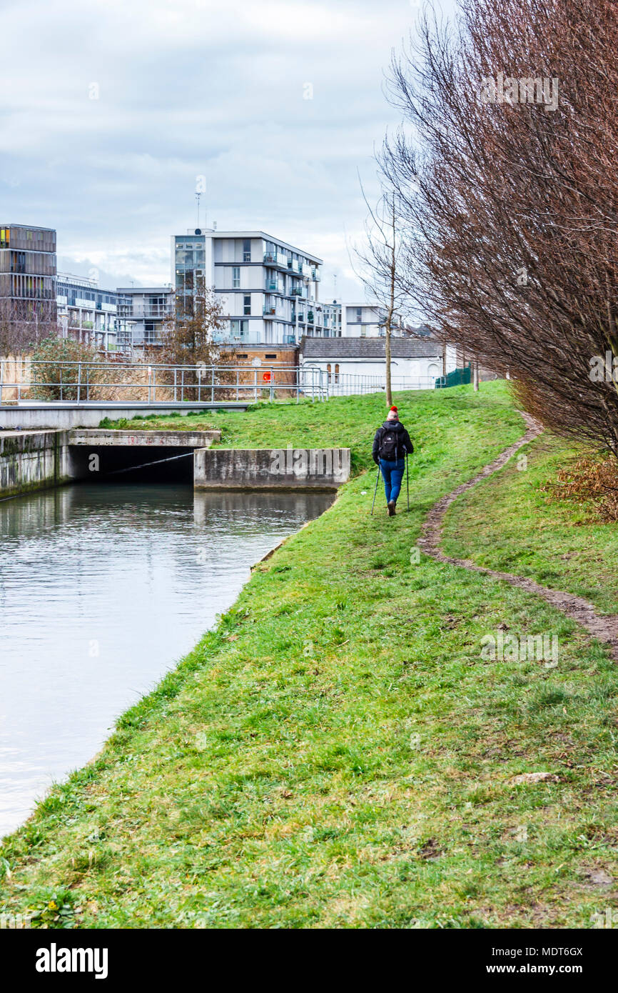 The New River Village housing development in Hornsey, North London, UK ...