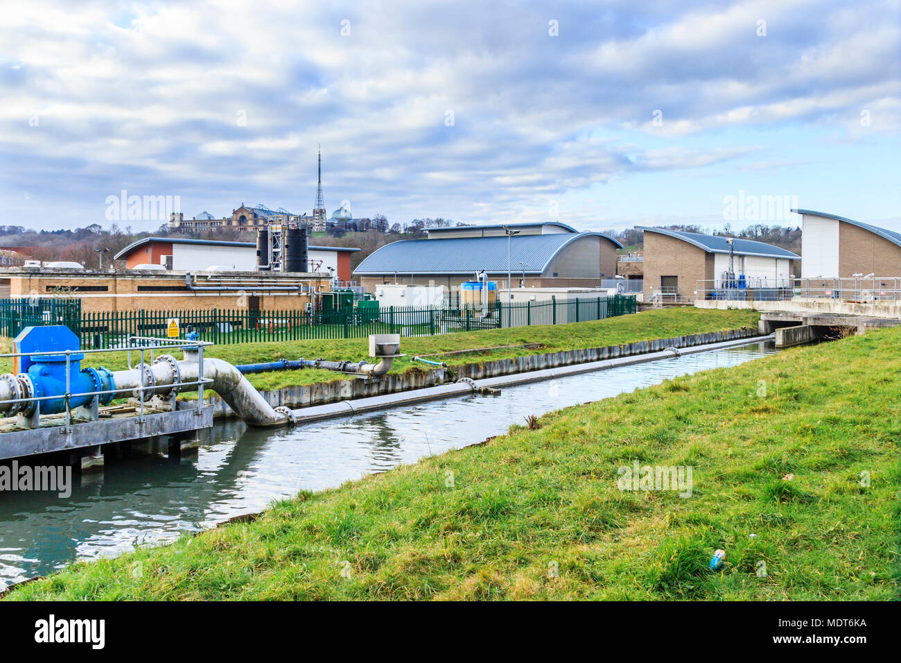 Water treatment works hi-res stock photography and images - Alamy