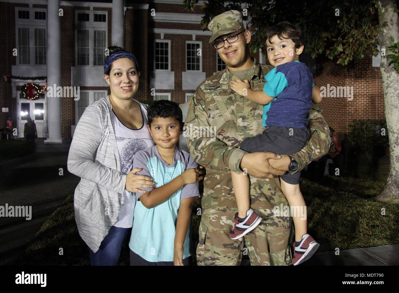 Pvt. Christopher Crespo of Bravo Company, 703rd Brigade Support ...