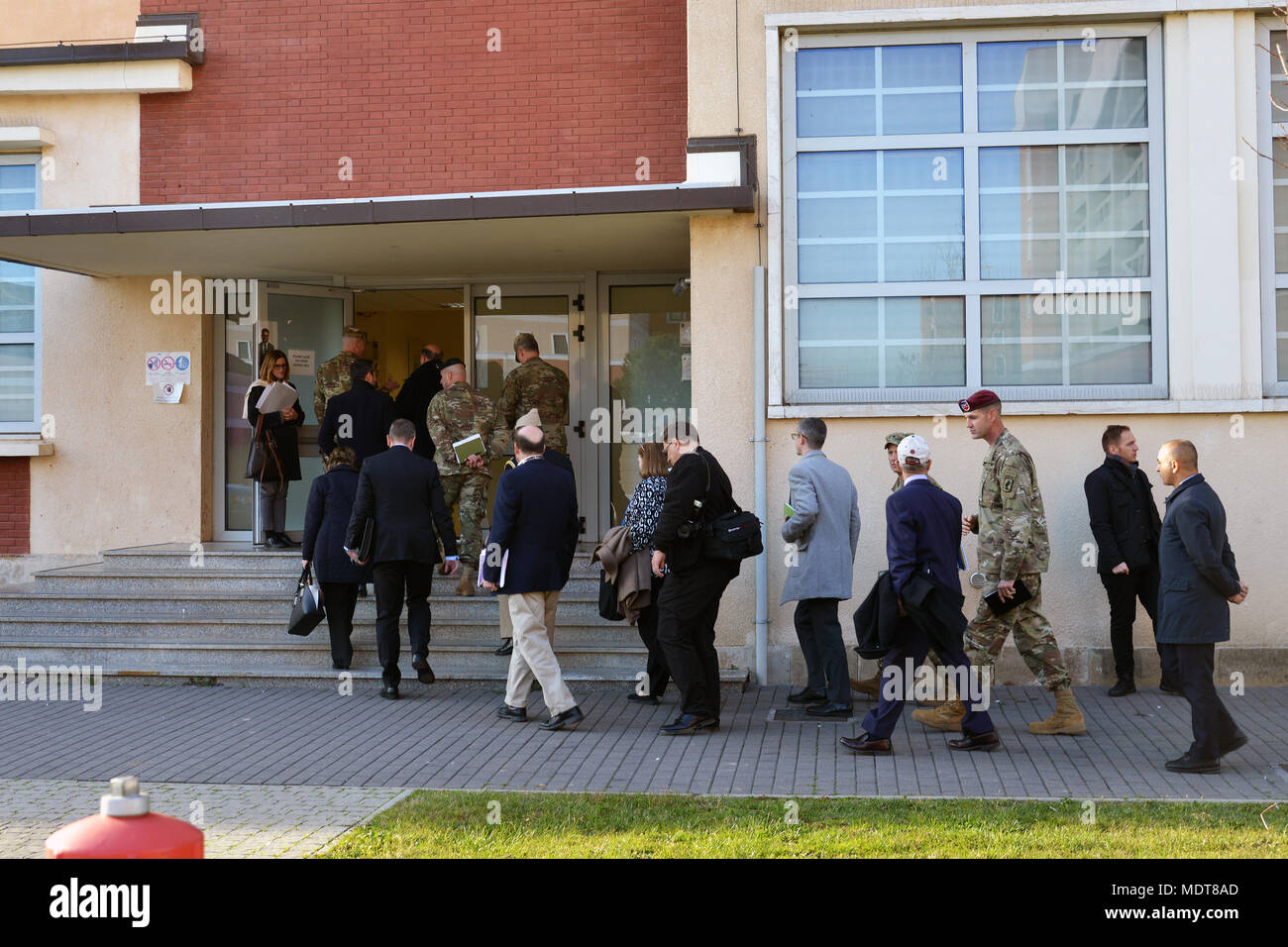 U.S. Ambassador to Italy Lewis Eisenberg visited with leaders from U.S ...