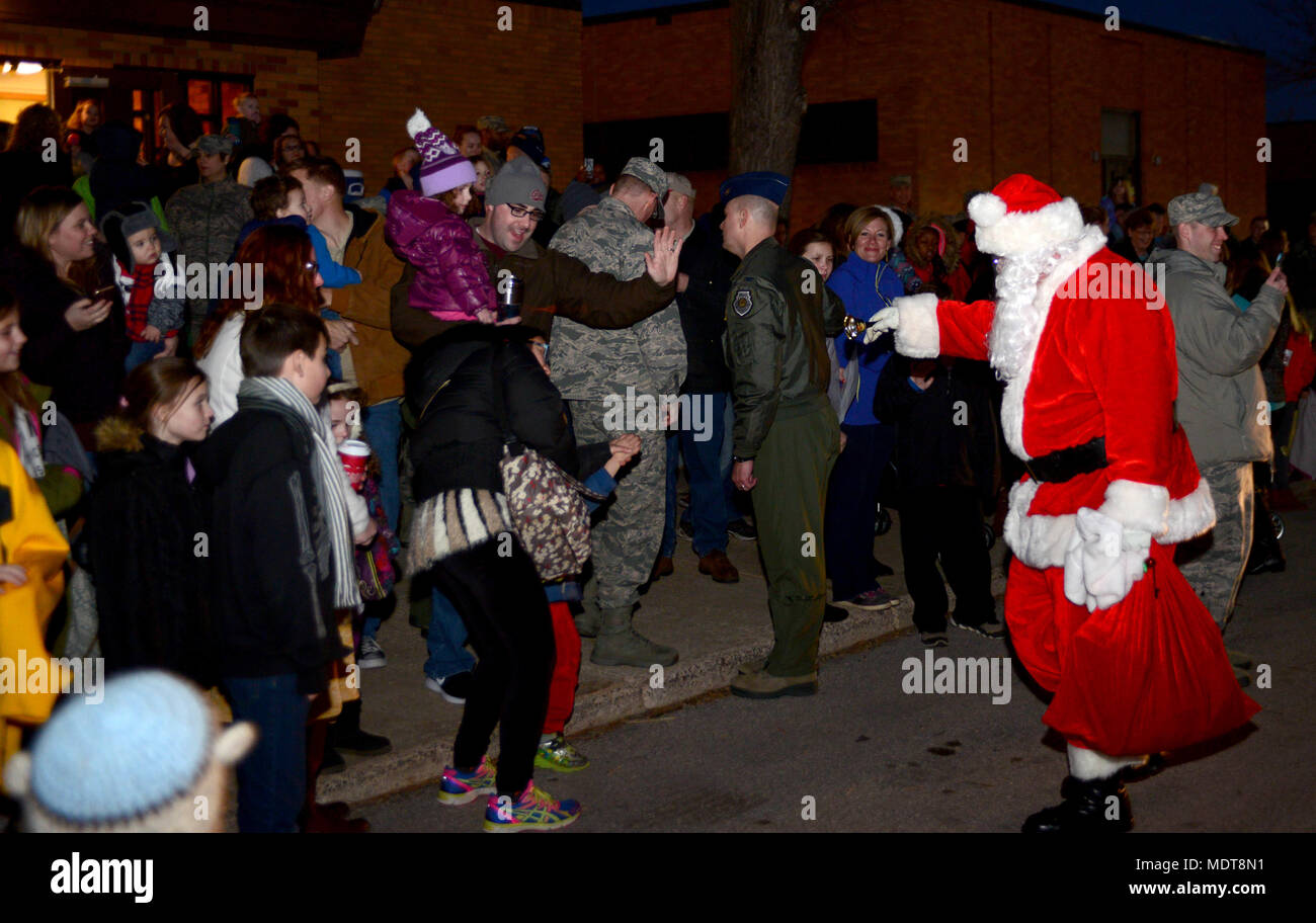Santa Claus gave a surprise visit for children of Ellsworth during the ...