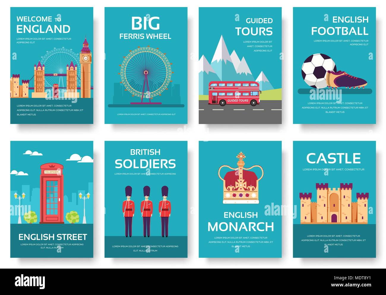 Country England travel vacation guide of goods, places and features ...