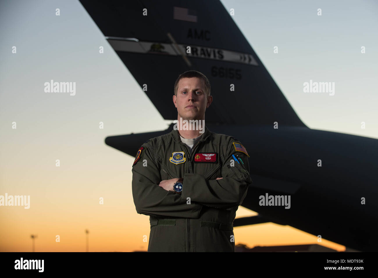 U.S. Air Force Capt. Whit Gremillion, assigned to the 21st Airlift ...