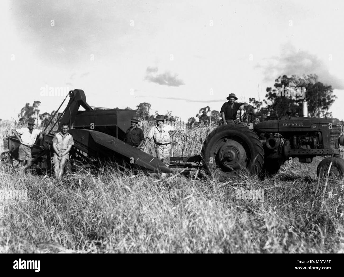 Farmall a Black and White Stock Photos & Images - Alamy