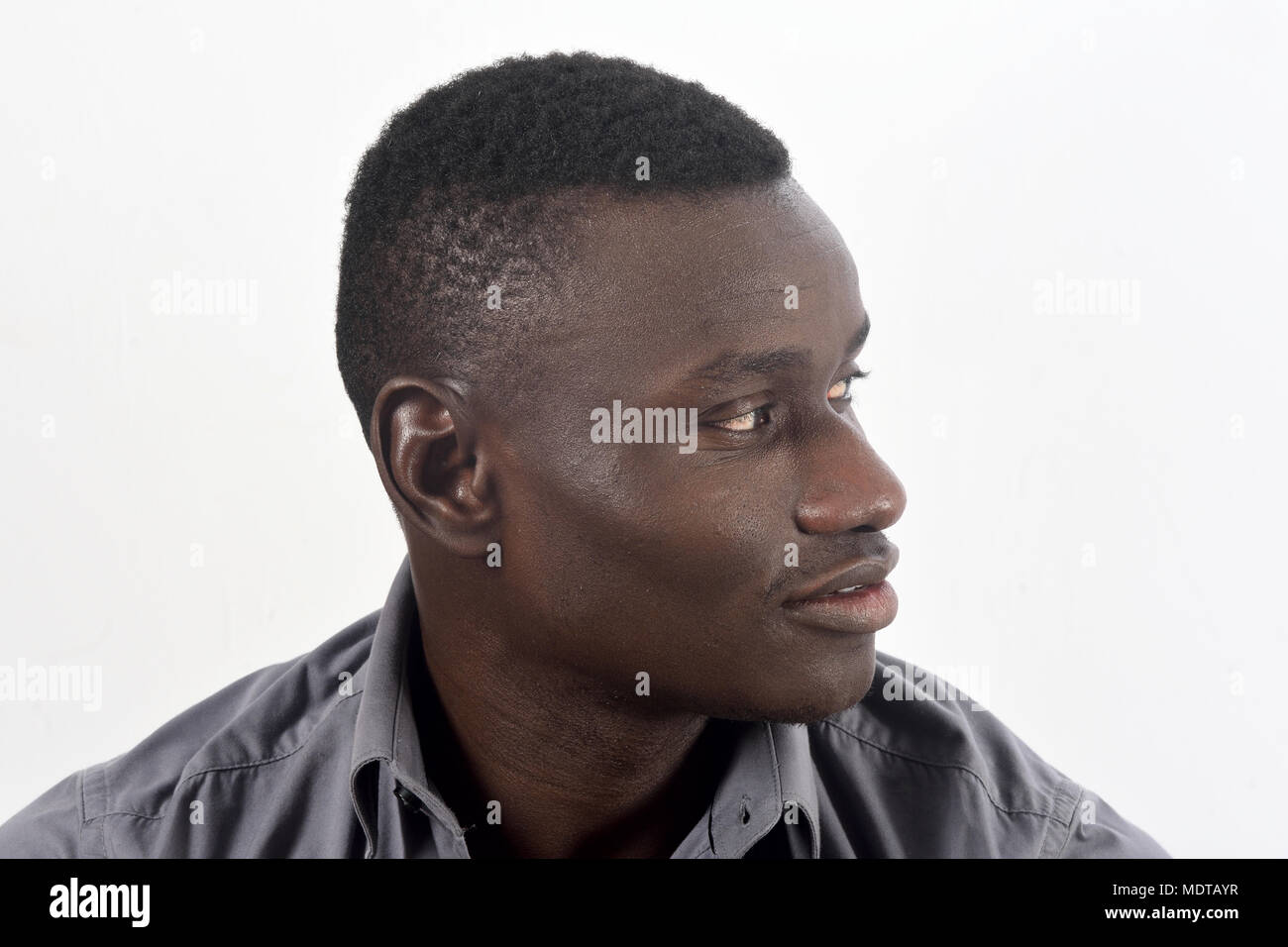 portrait of african man Stock Photo - Alamy