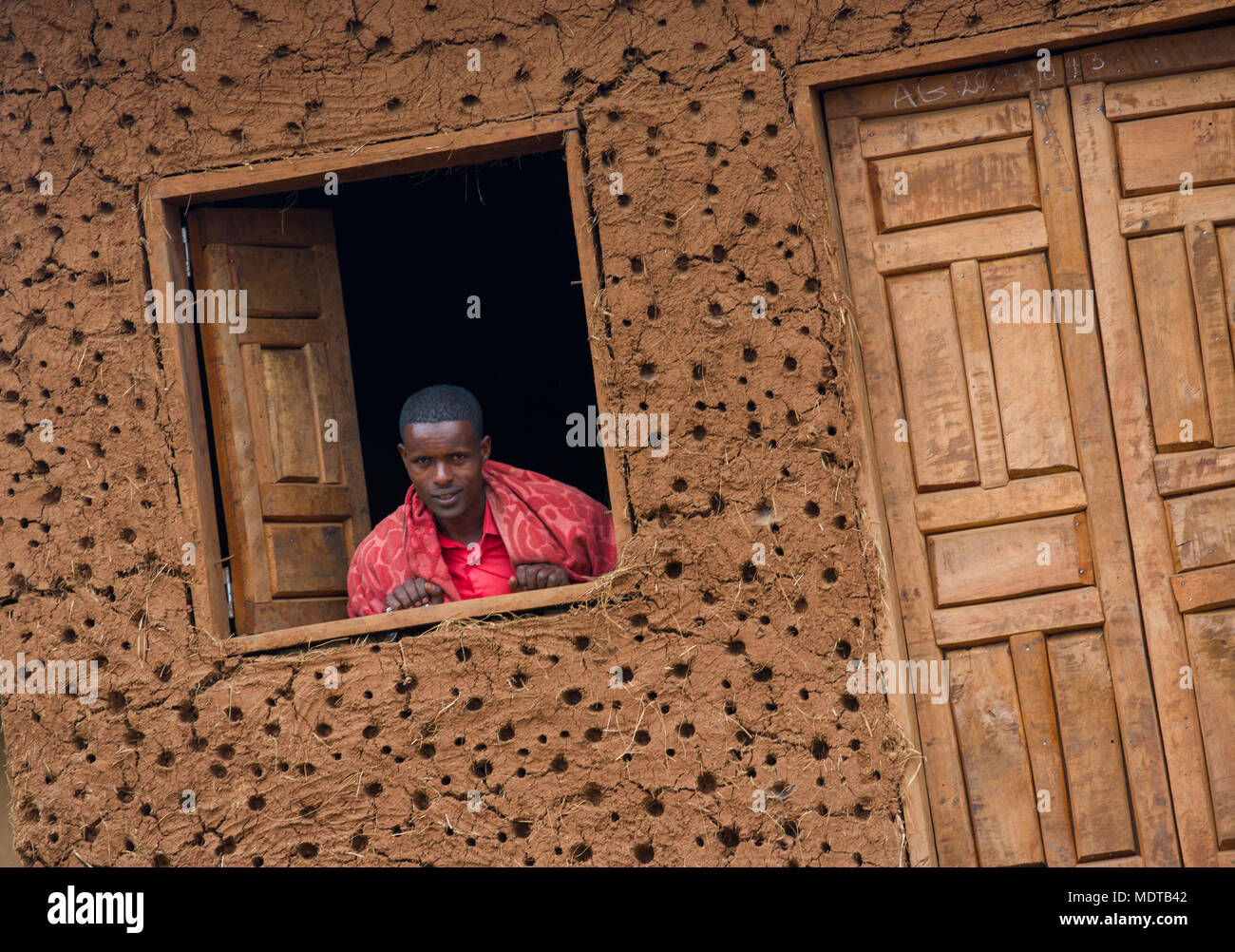 African rural scene hi-res stock photography and images - Alamy