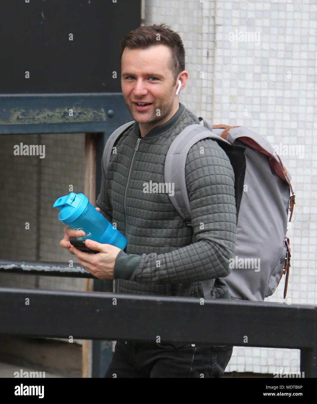 Harry Judd outside ITV Studios Featuring: Harry Judd Where: London ...