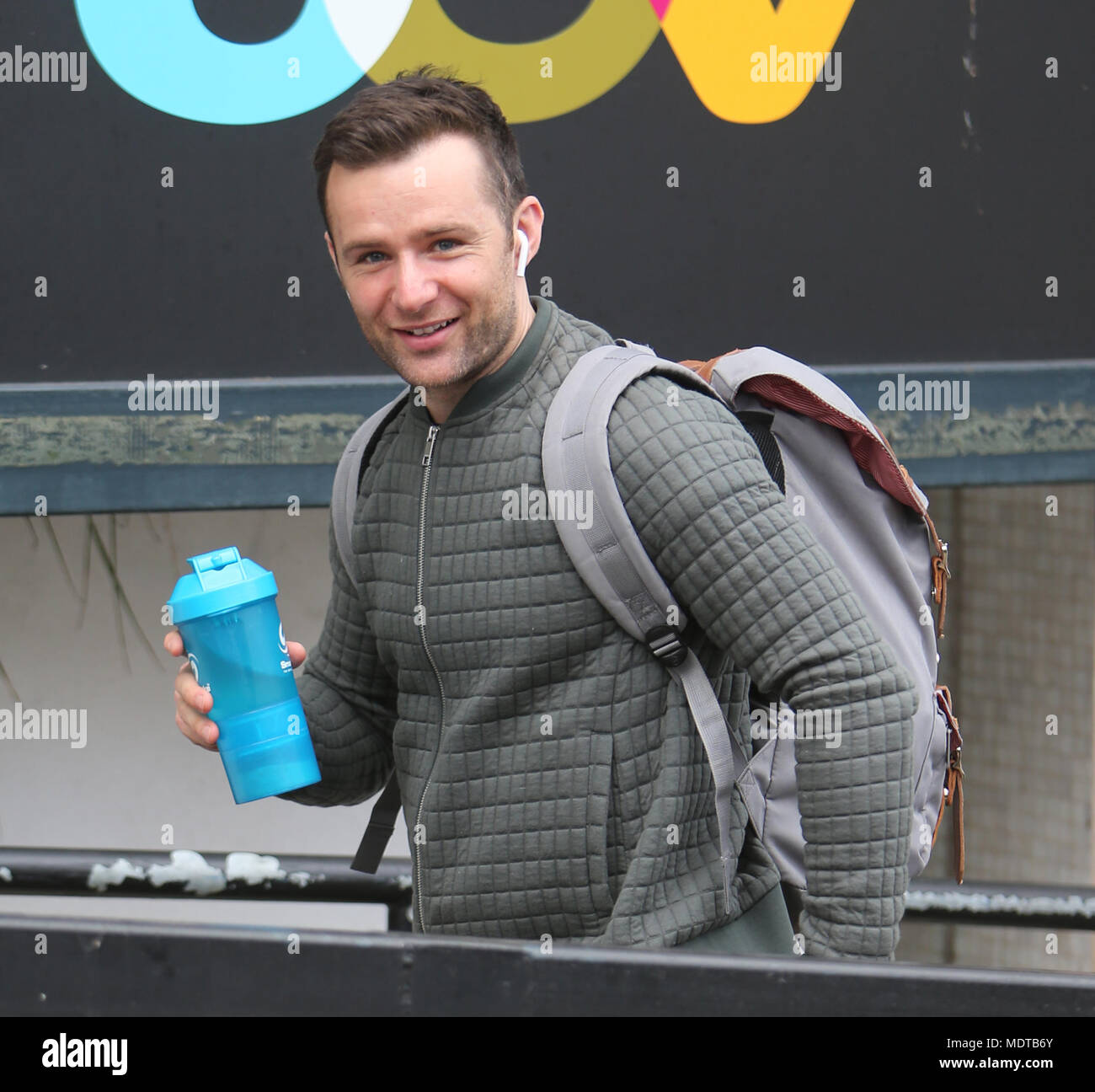Harry Judd outside ITV Studios Featuring: Harry Judd Where: London ...