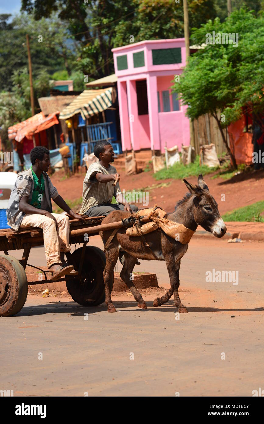 Road scene at Oromia, Ethiopia Stock Photo - Alamy