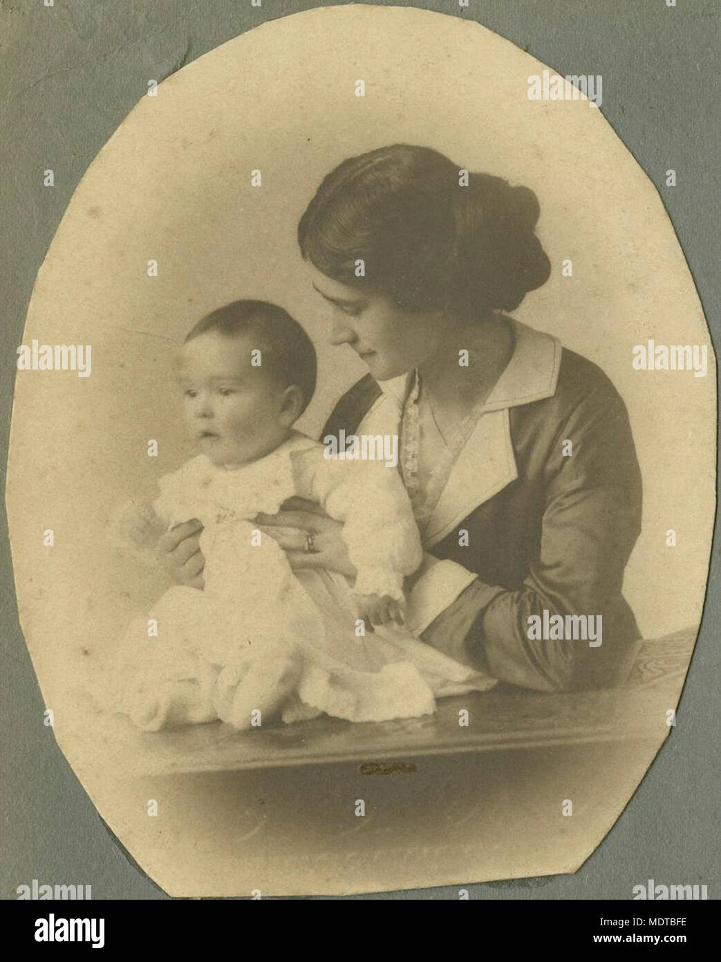 Lady Sybil Lavarack with her son, John Ochiltree Lavarack, 1914 ...