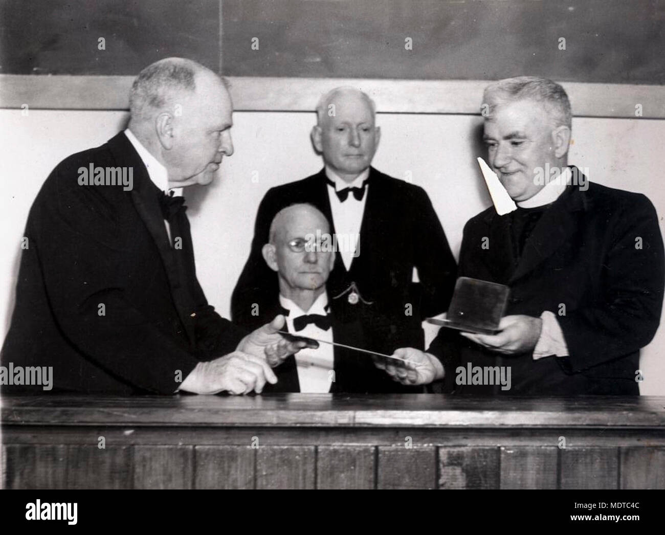 Presentation to Rev Father Leo Hayes by the Royal Geographical ...
