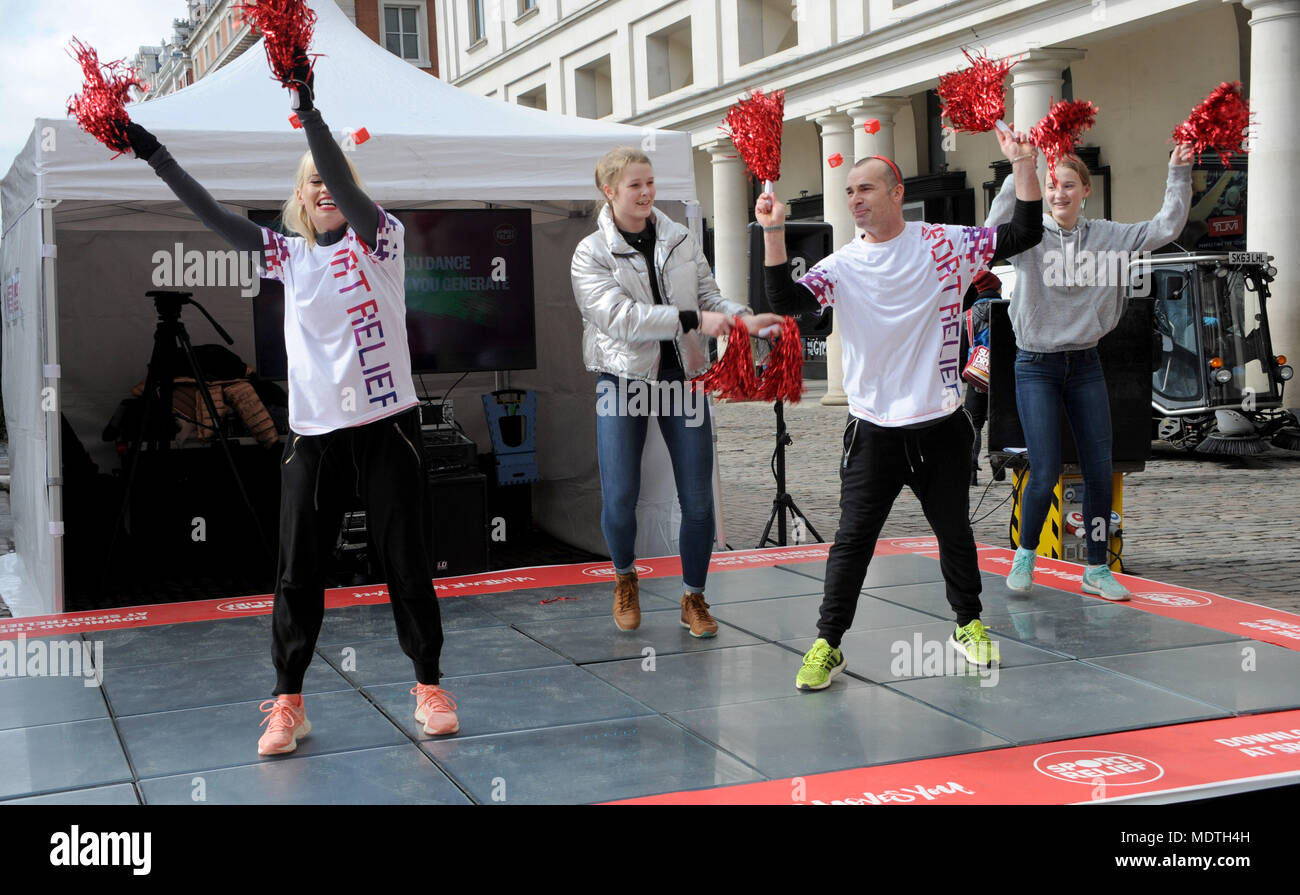 Kimberly Wyatt and Louis Spence lead a dance battle to raise awareness ...