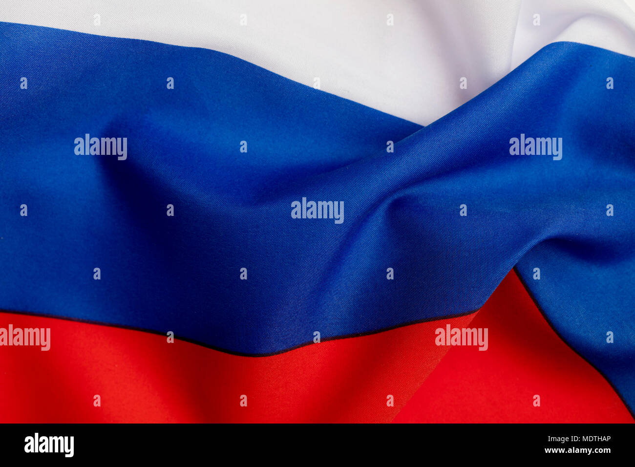 Wavy russian flag hi-res stock photography and images - Alamy