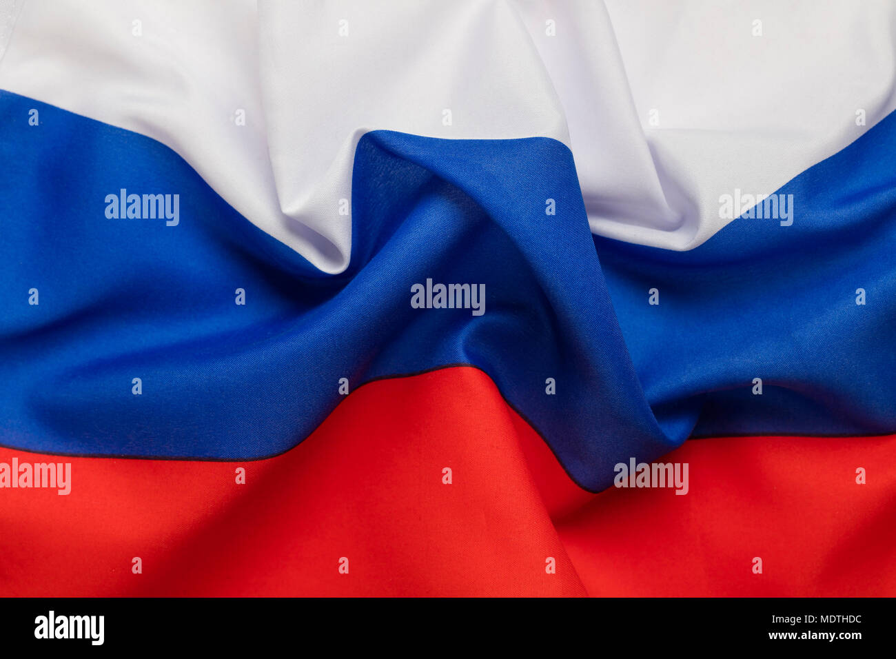 Wavy russian flag hi-res stock photography and images - Alamy