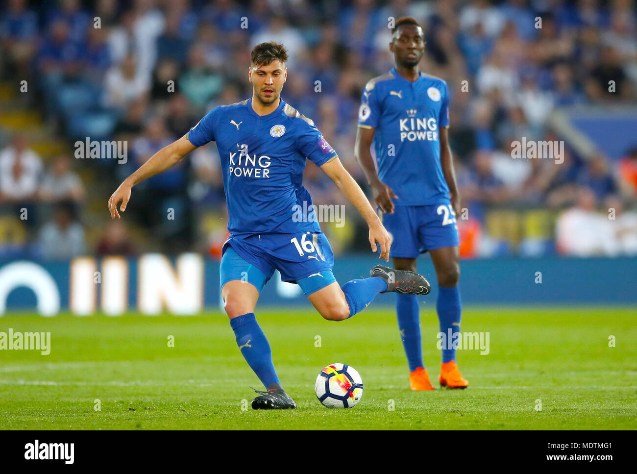 Leicester City's Aleksandar Dragovic Stock Photo - Alamy