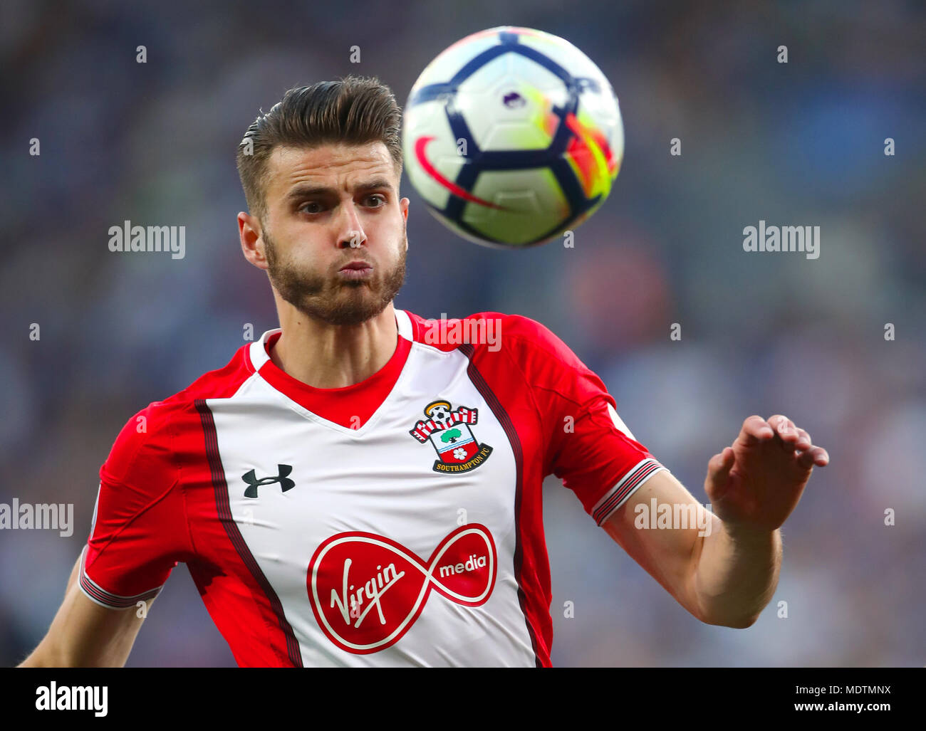 Southampton's Wesley Hoedt Stock Photo - Alamy
