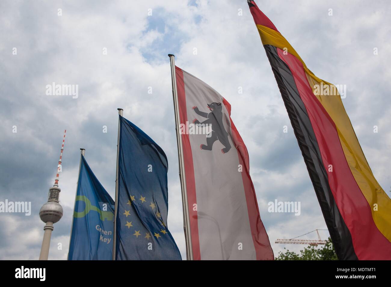 Germany, Berlin, Museuminsell (Museums island), going to Alexanderplatz ...
