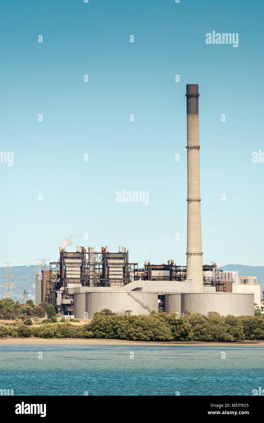 Power Station in Port Adelaide, Torrens Island, South Australia Stock ...