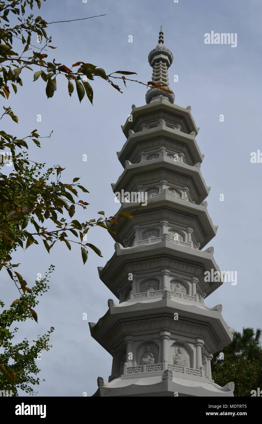 Pagoda in Busan, South Korea Stock Photo - Alamy