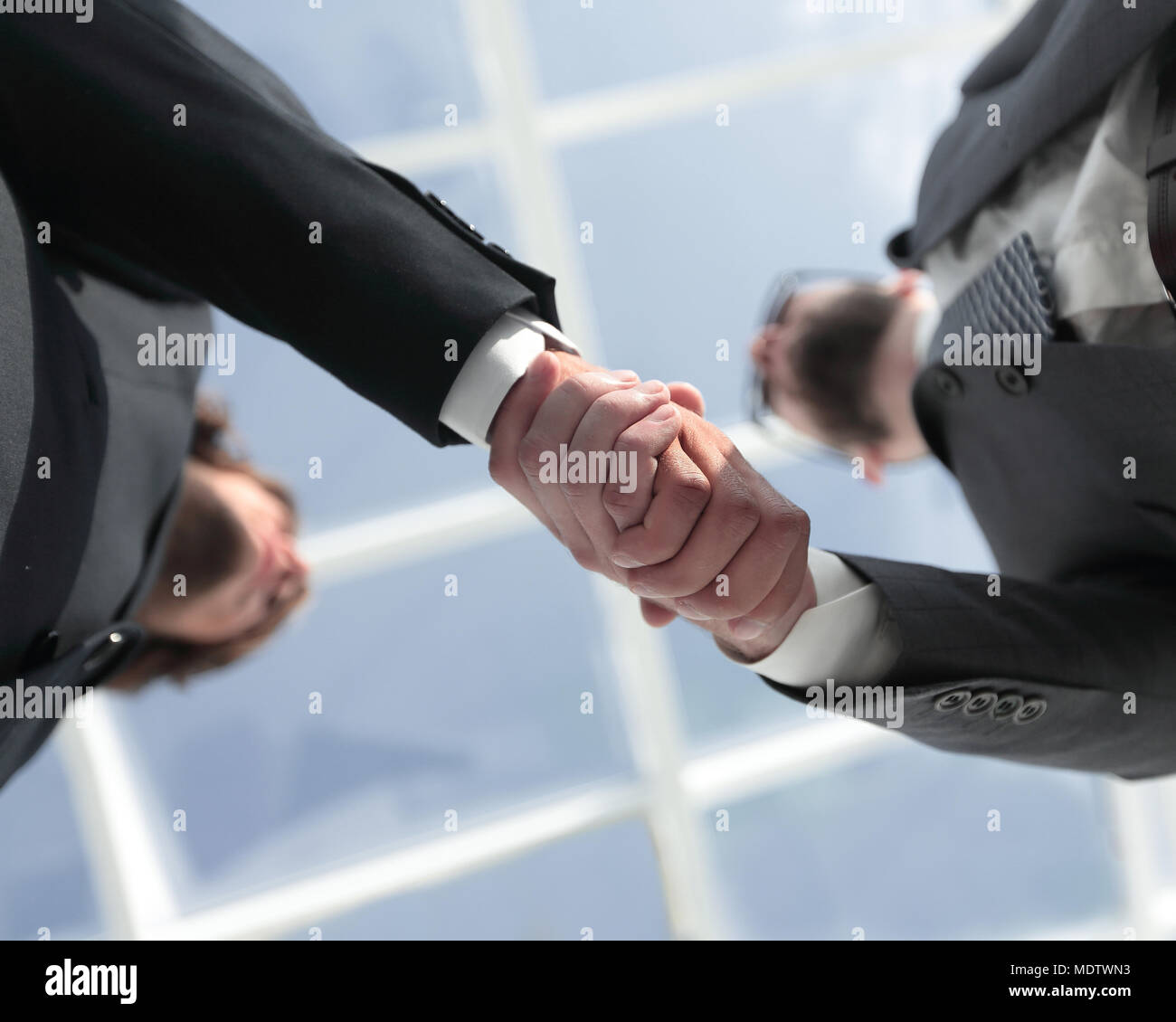 Successful deal after great meeting Stock Photo - Alamy
