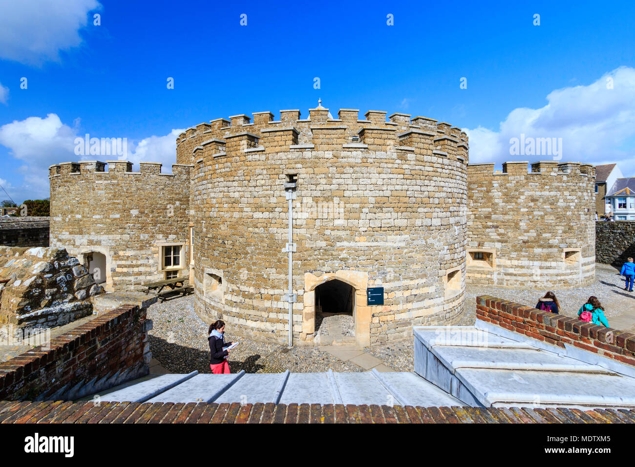 England Deal Deal Tudor Castle High Resolution Stock Photography and ...