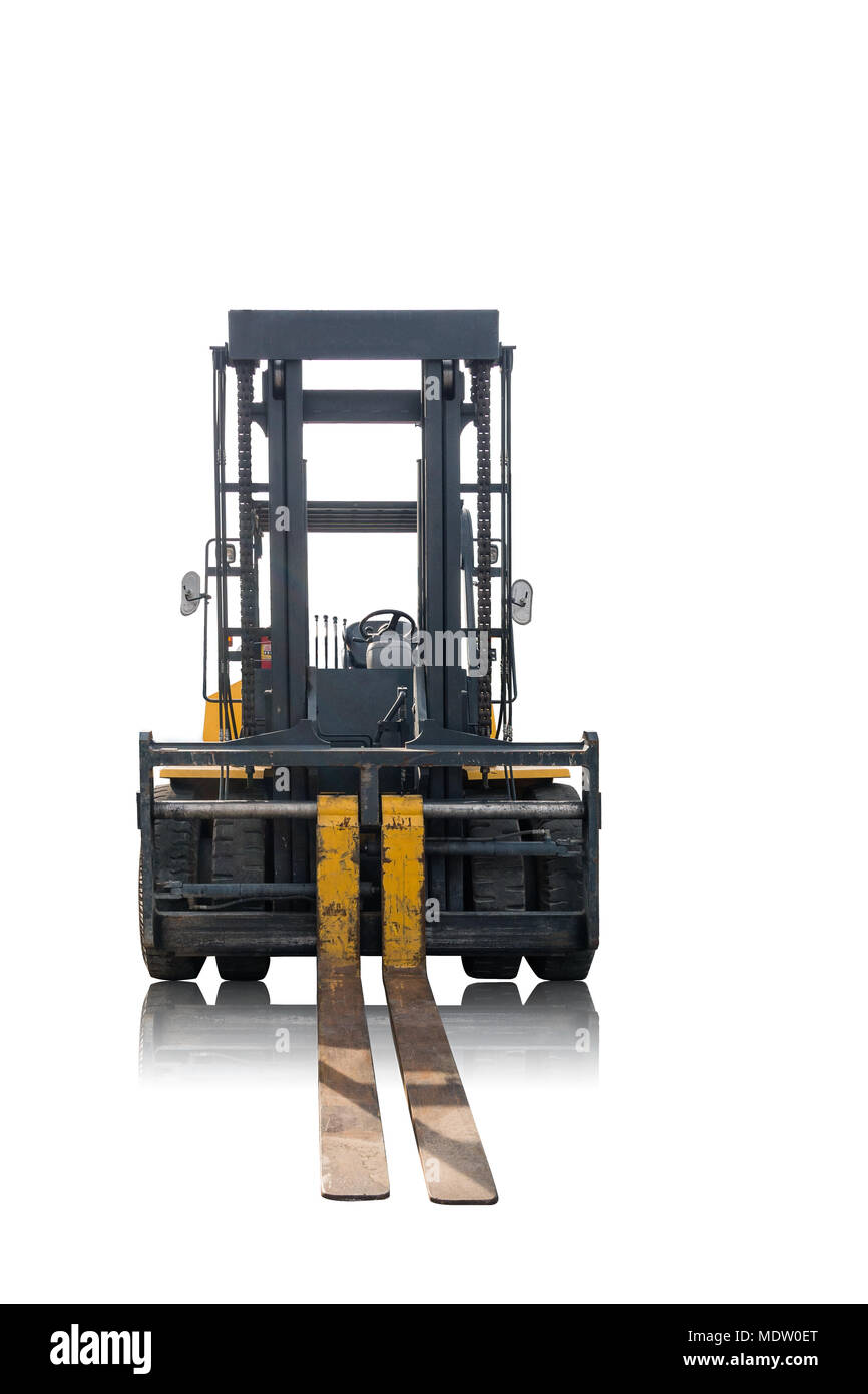 Hydraulic forklift Cut Out Stock Images & Pictures - Alamy
