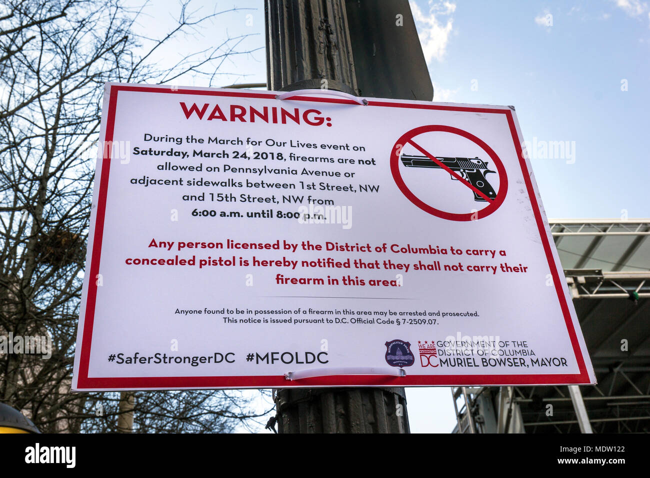 Stop sign gun hi-res stock photography and images - Alamy