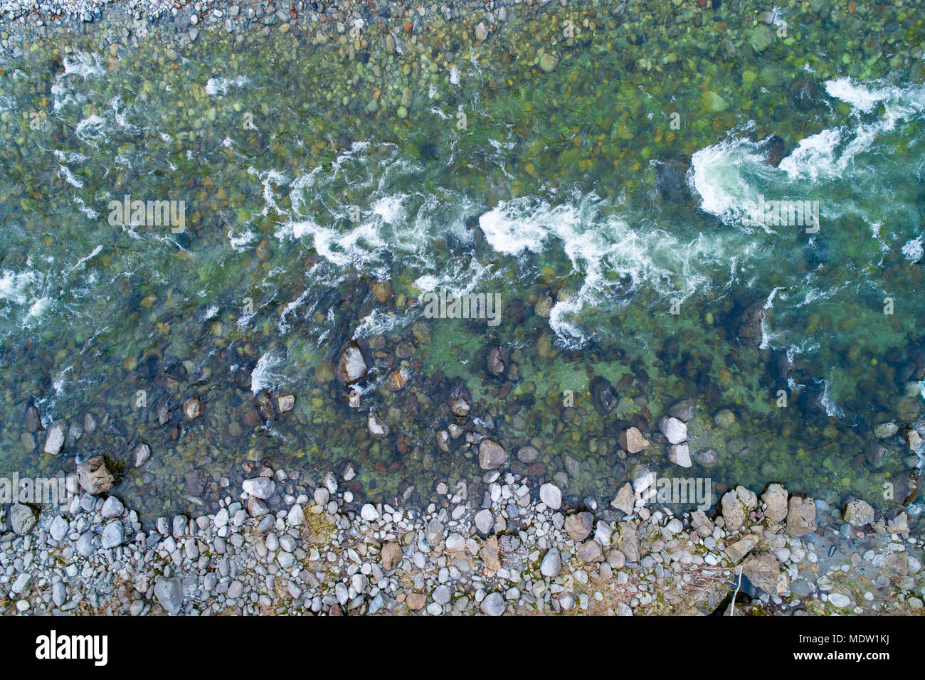 Water surface from above aerial hi-res stock photography and images - Alamy