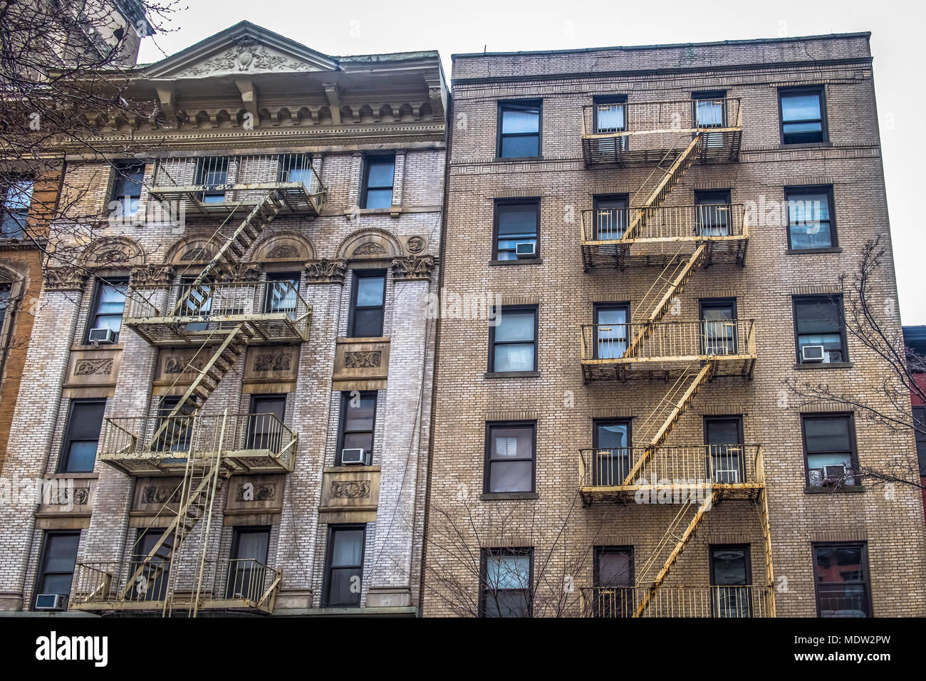 Brick buildings, new york city hi-res stock photography and images - Alamy